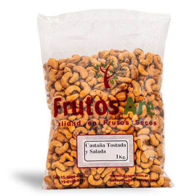Castañas De Caju Tostadas Y Saladas | Frutos Are