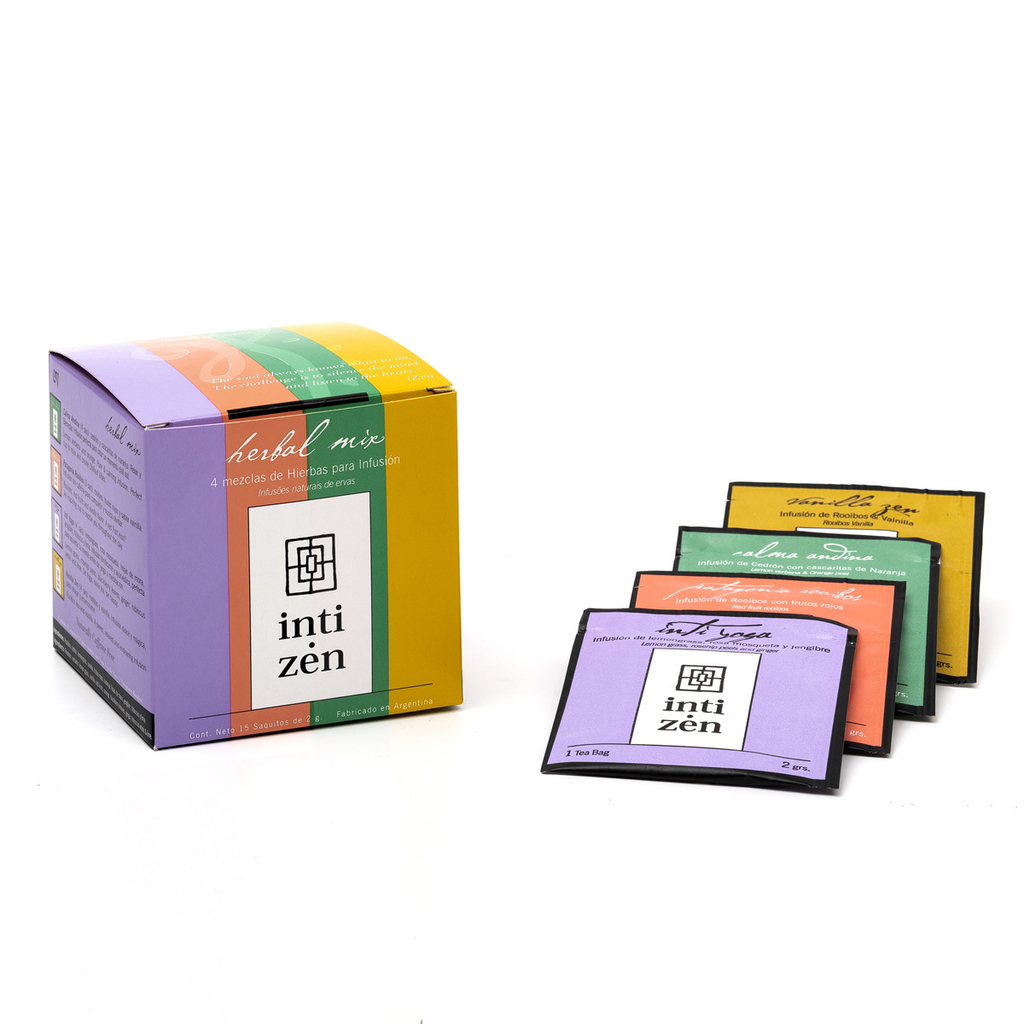 Té Herbal Mix x 15 saquitos ( INTI ZEN ) – Frutos Are